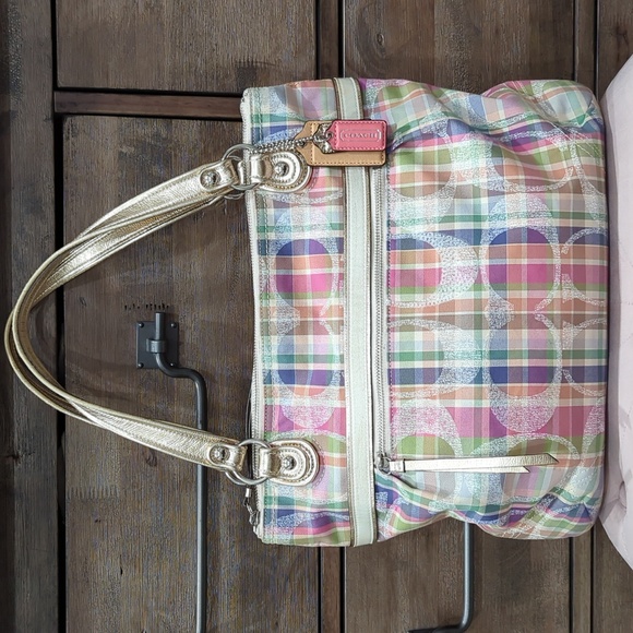 Coach | Bags | Coach Multicolor Shoulder Bag | Poshmark